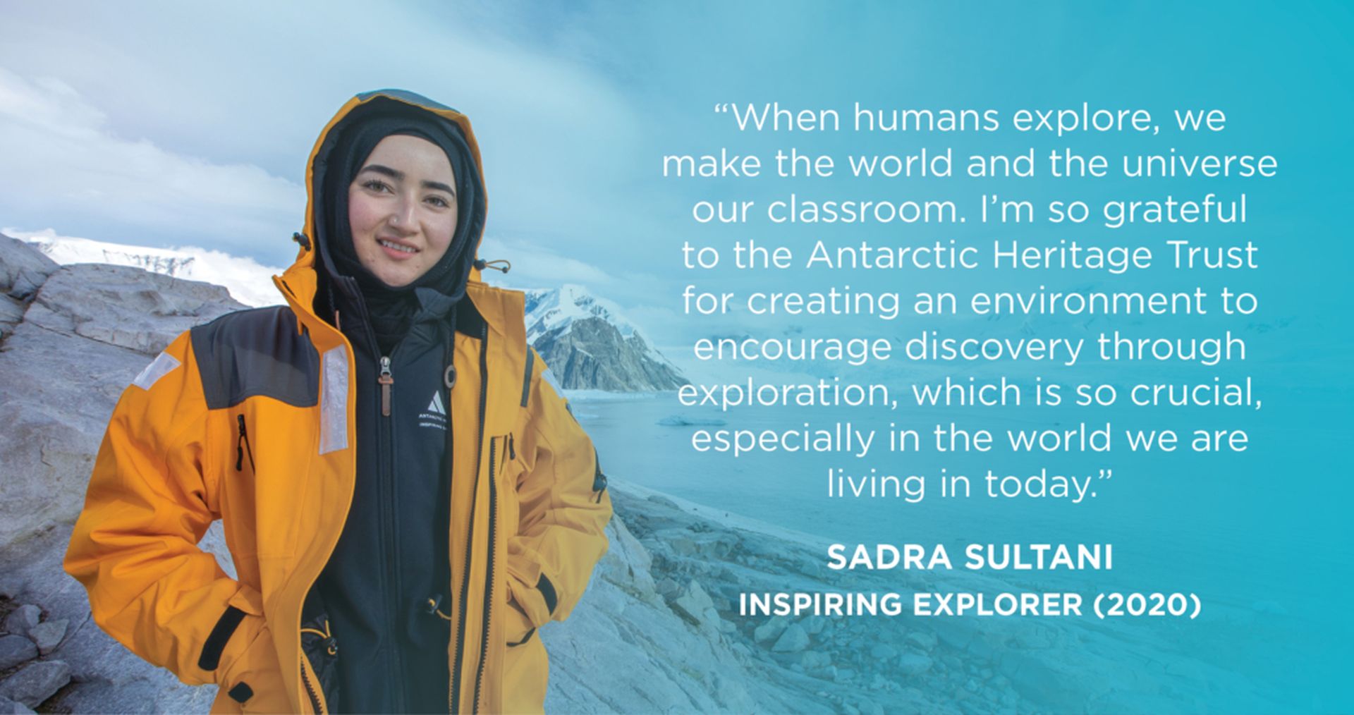 About the Inspiring Explorers Fund™ | Antarctic Heritage Trust